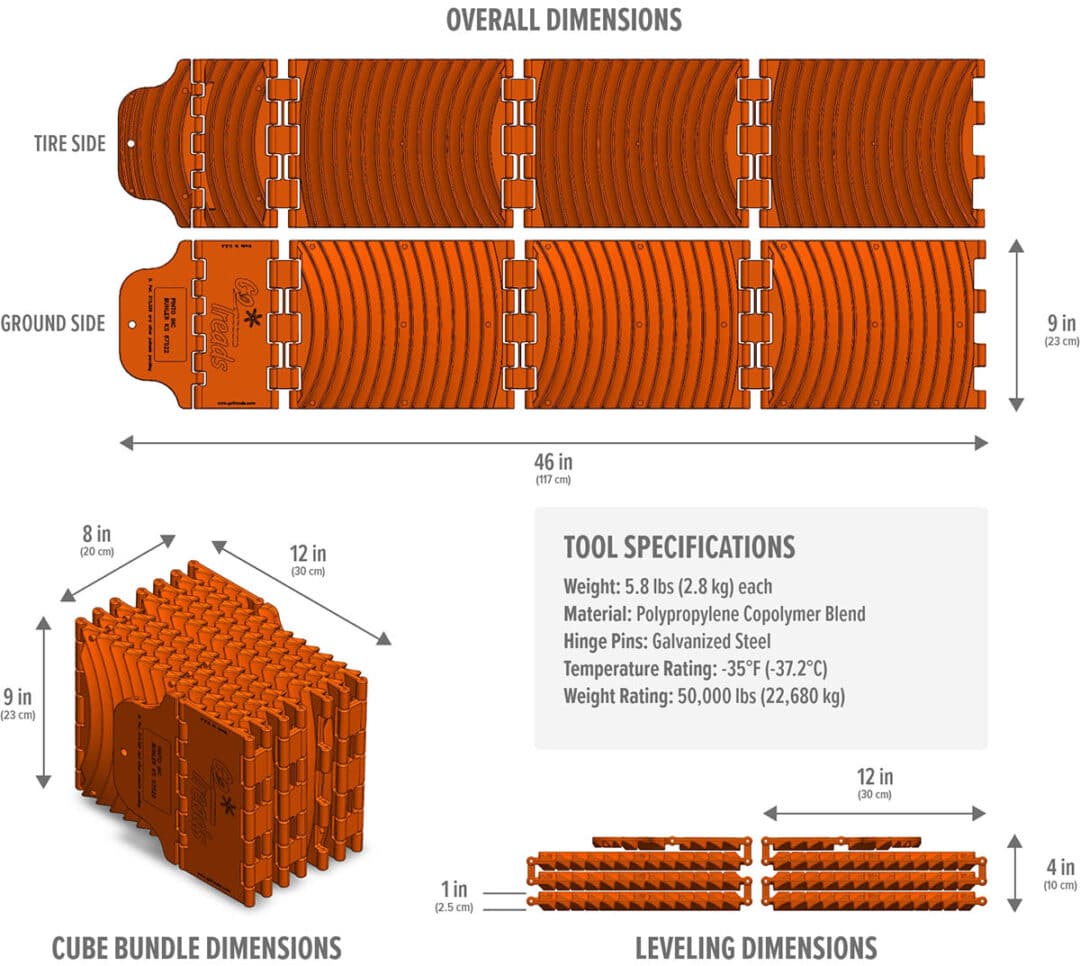 GoTreads Pair bundled with custom cube storage/carry case
